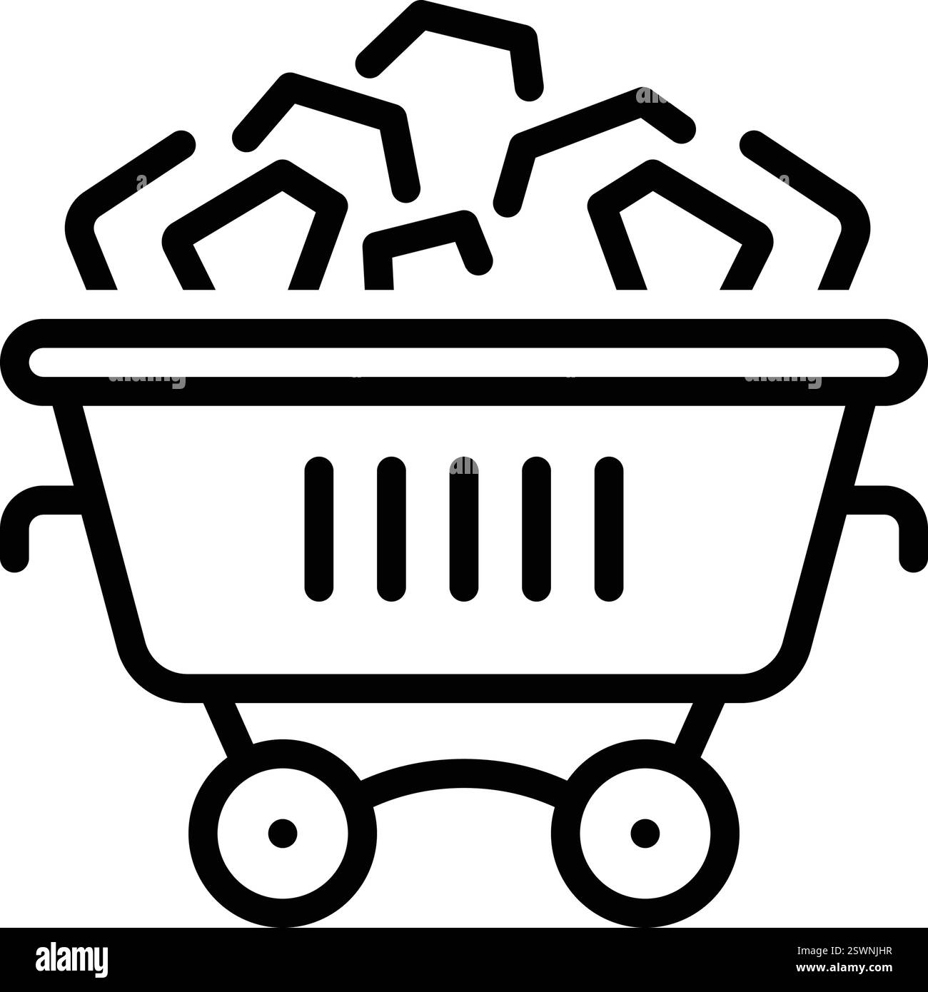 Icon for coal mining, coal Stock Vector Image & Art - Alamy