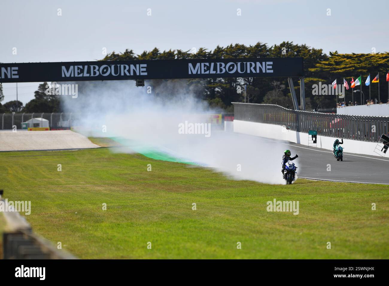 MELBOURNE, AUSTRALIA. 22 Feb 2025. Pictured: Remy GARDNER (AUS) #87 ...