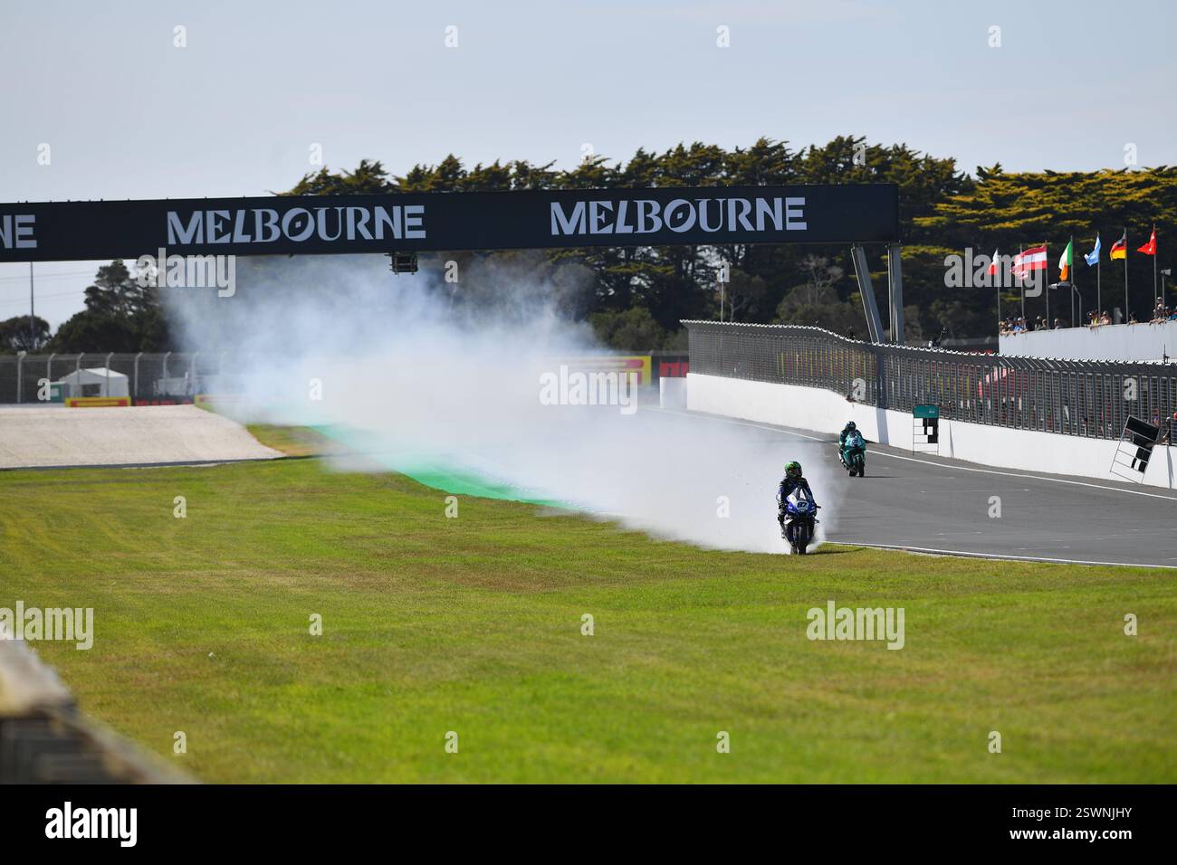 MELBOURNE, AUSTRALIA. 22 Feb 2025. Pictured: Remy GARDNER (AUS) #87 ...