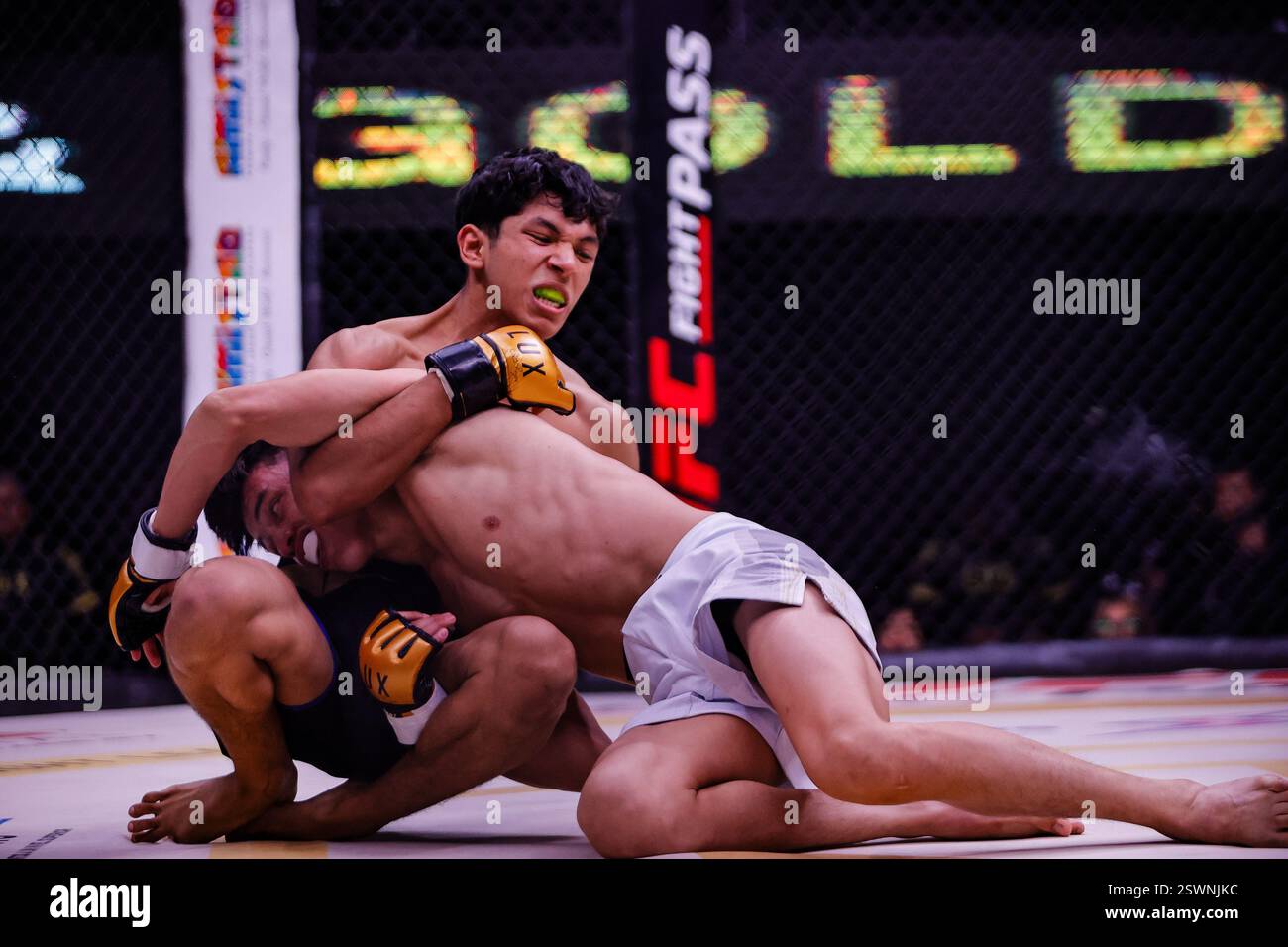 FEBRUARY 21ST 2025, Monterrey, Nuevo León, Mexico; Franco Varessy vs Sebastian «Leyenda» Gaibor ...