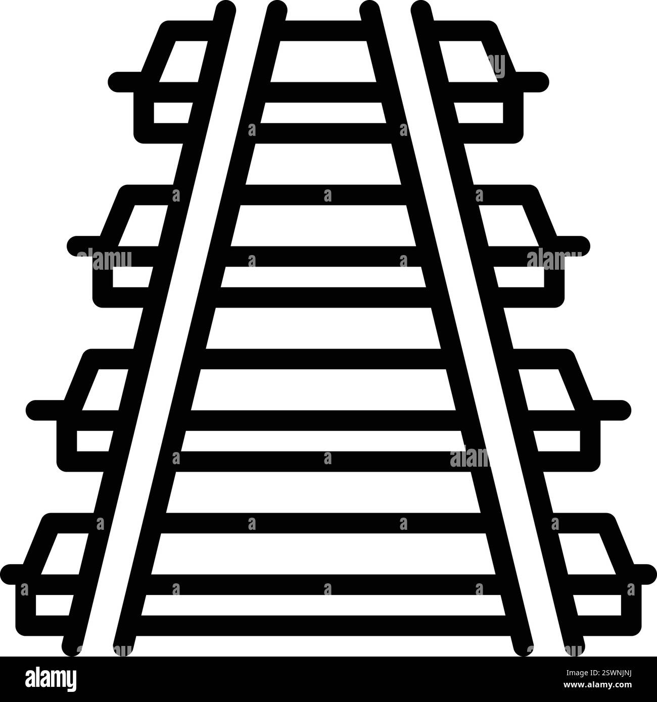 Icon for railroad, railway Stock Vector Image & Art - Alamy