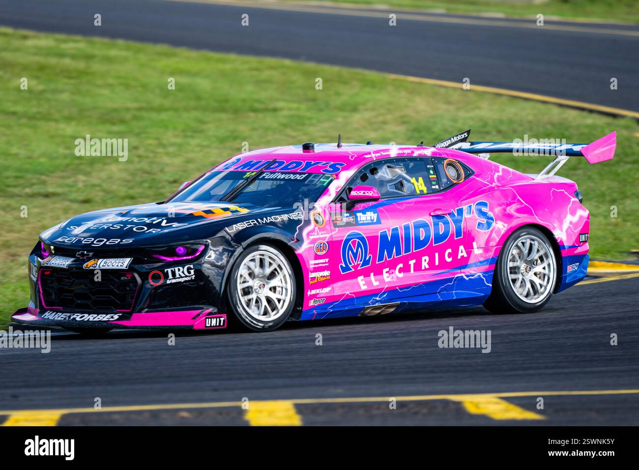 Sydney, Australia. 22nd Feb 2025. The #14 Middy's Racing Chev Camaro ...