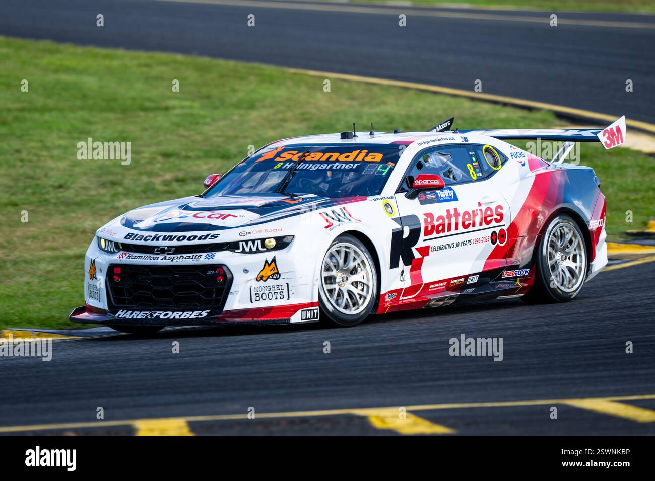 Sydney, Australia. 22nd Feb 2025. The #8 R&J Batteries Racing Chev ...