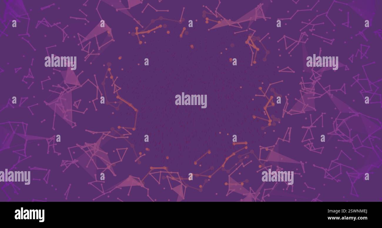 Animation shapes over moving shapes hi-res stock photography and images ...