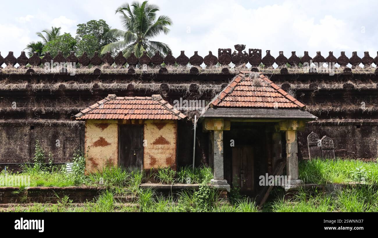 India, Karnataka, Mudbidri, Beautiful Campus View of Saavira Kambada ...