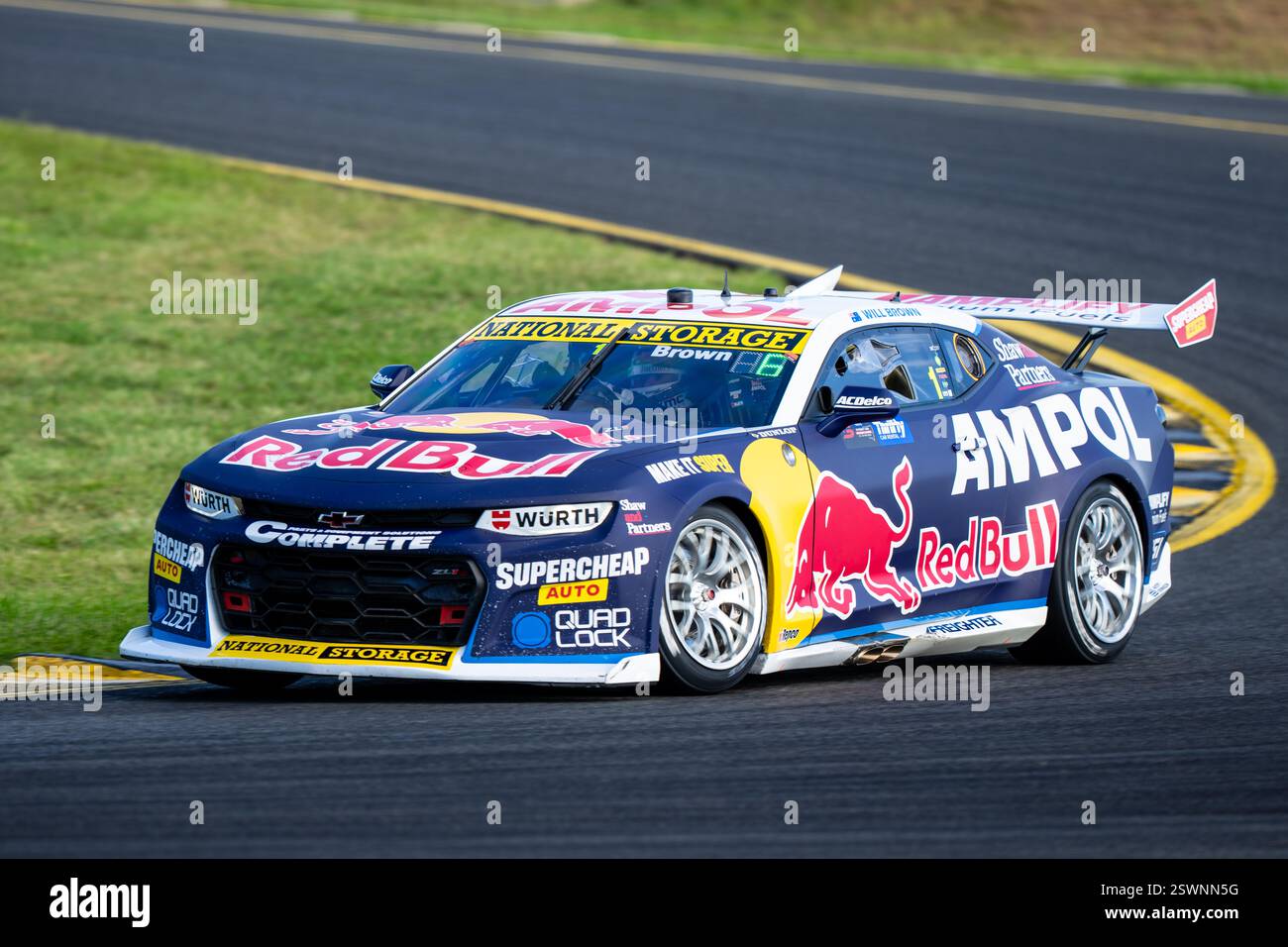 Sydney, Australia. 22nd Feb 2025. The #1 Red Bull Ampol Racing Chev ...