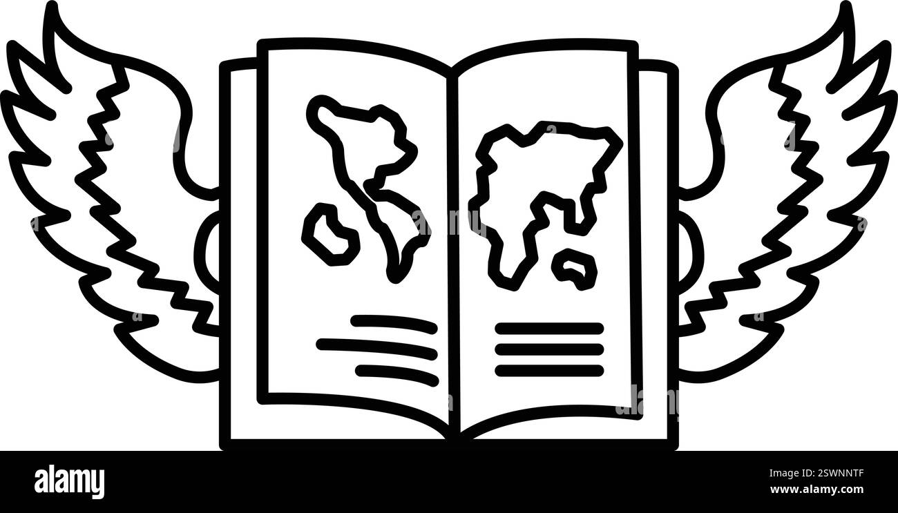 World wings Stock Vector Images - Alamy