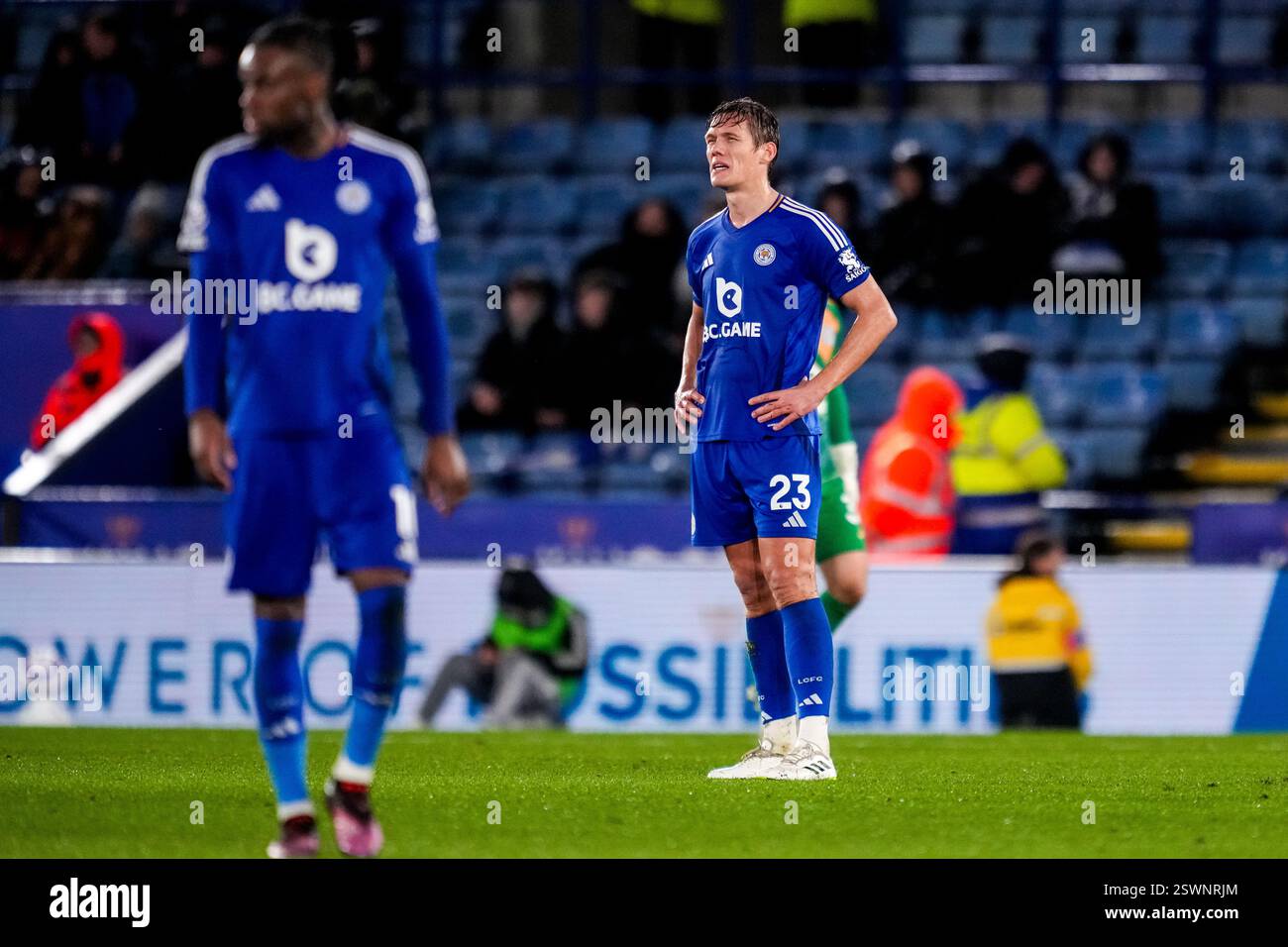 Leicester, UK. 21st Feb, 2025. LEICESTER, ENGLAND - FEBRUARY 21: Jannik ...