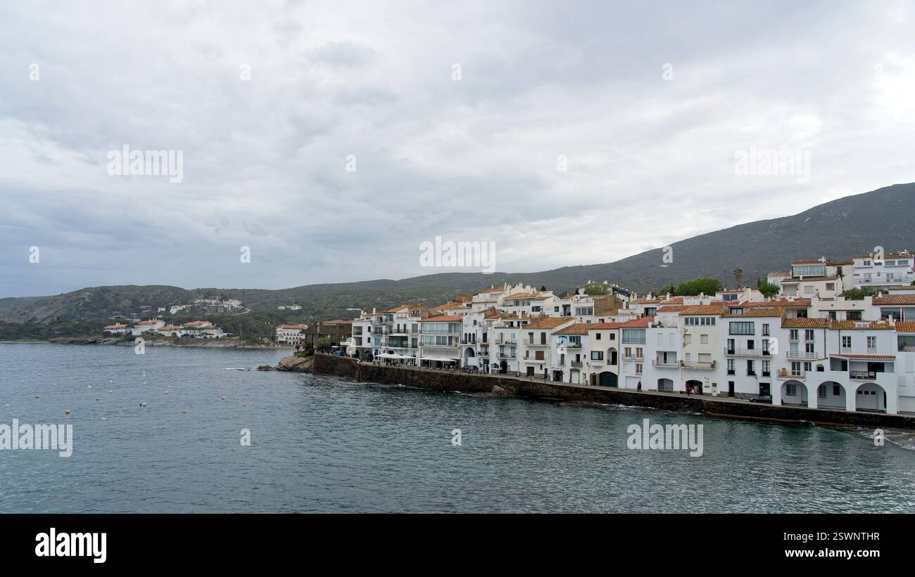 Cadaques Spain - 30 April 2024 - Cadaques is a picturesque seaside ...