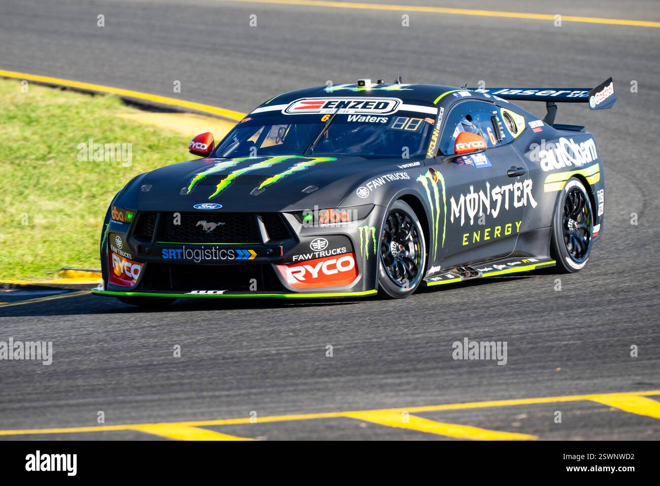 Sydney, Australia. 22nd Feb 2025. The #6 Monster Castrol Racing Ford ...