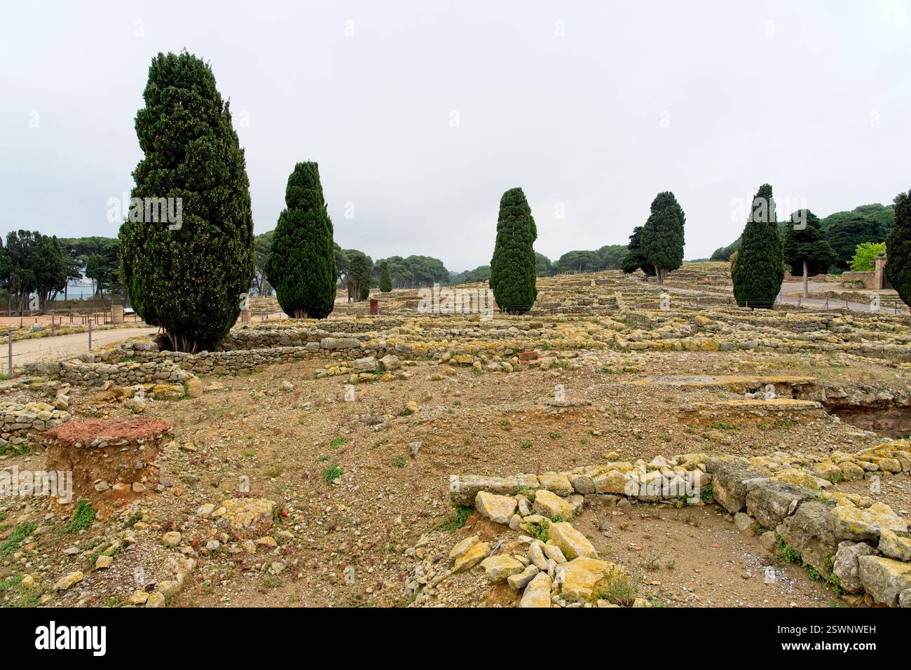 L'Escala Spain - 30 April 2024 - Greek and Roman Ruins d'Empúries on ...