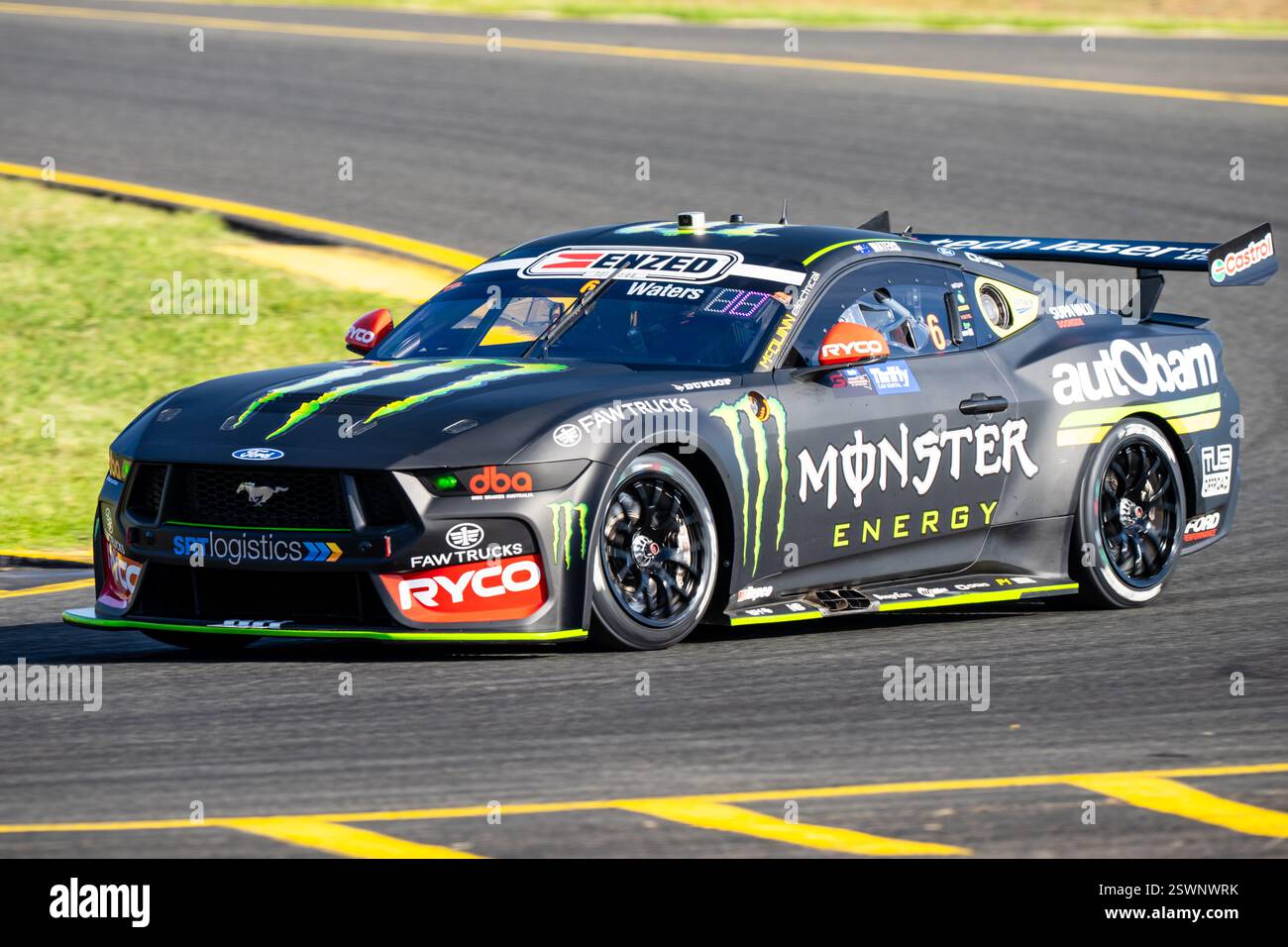 Sydney, Australia. 22nd Feb 2025. The #6 Monster Castrol Racing Ford ...