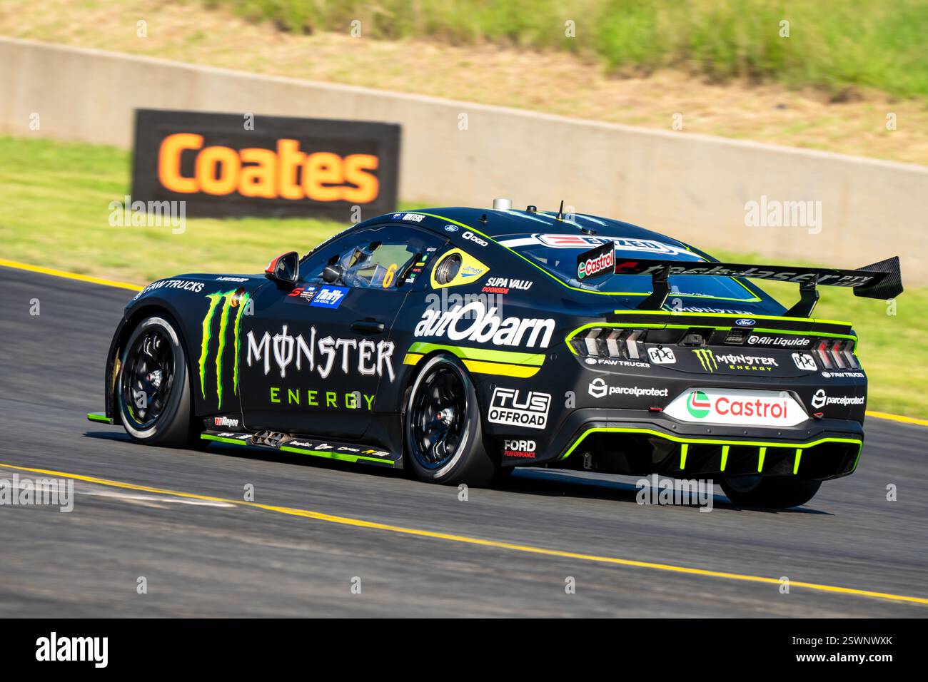Sydney, Australia. 22nd Feb 2025. The #6 Monster Castrol Racing Ford ...
