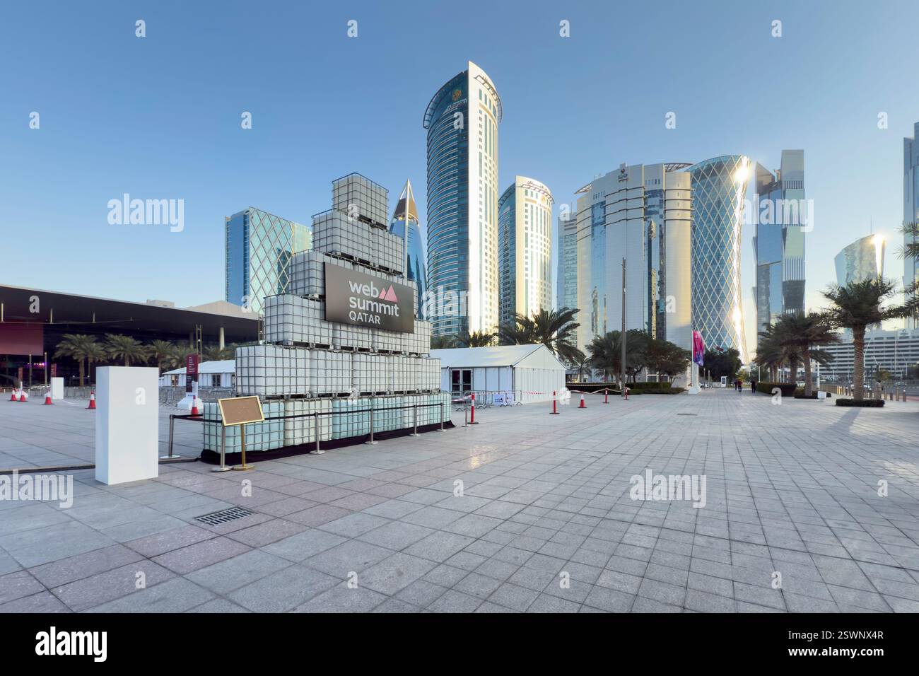 Doha, Qatar - February 21, 2025: Web Summit 2025 Doha event logo Stock ...