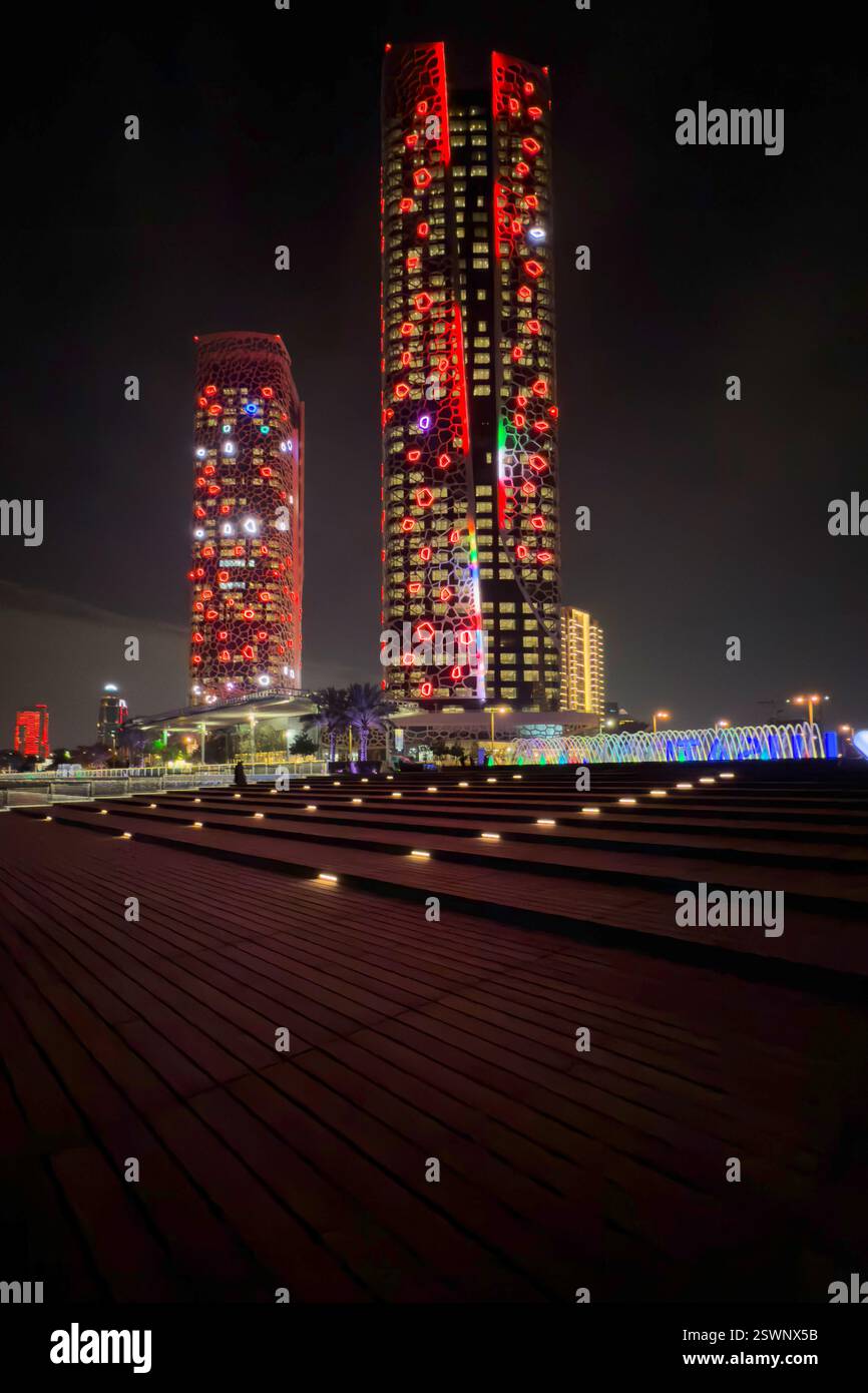 Lusail Marina, Doha - February 20, 2025: Rosewood Doha Marina District ...