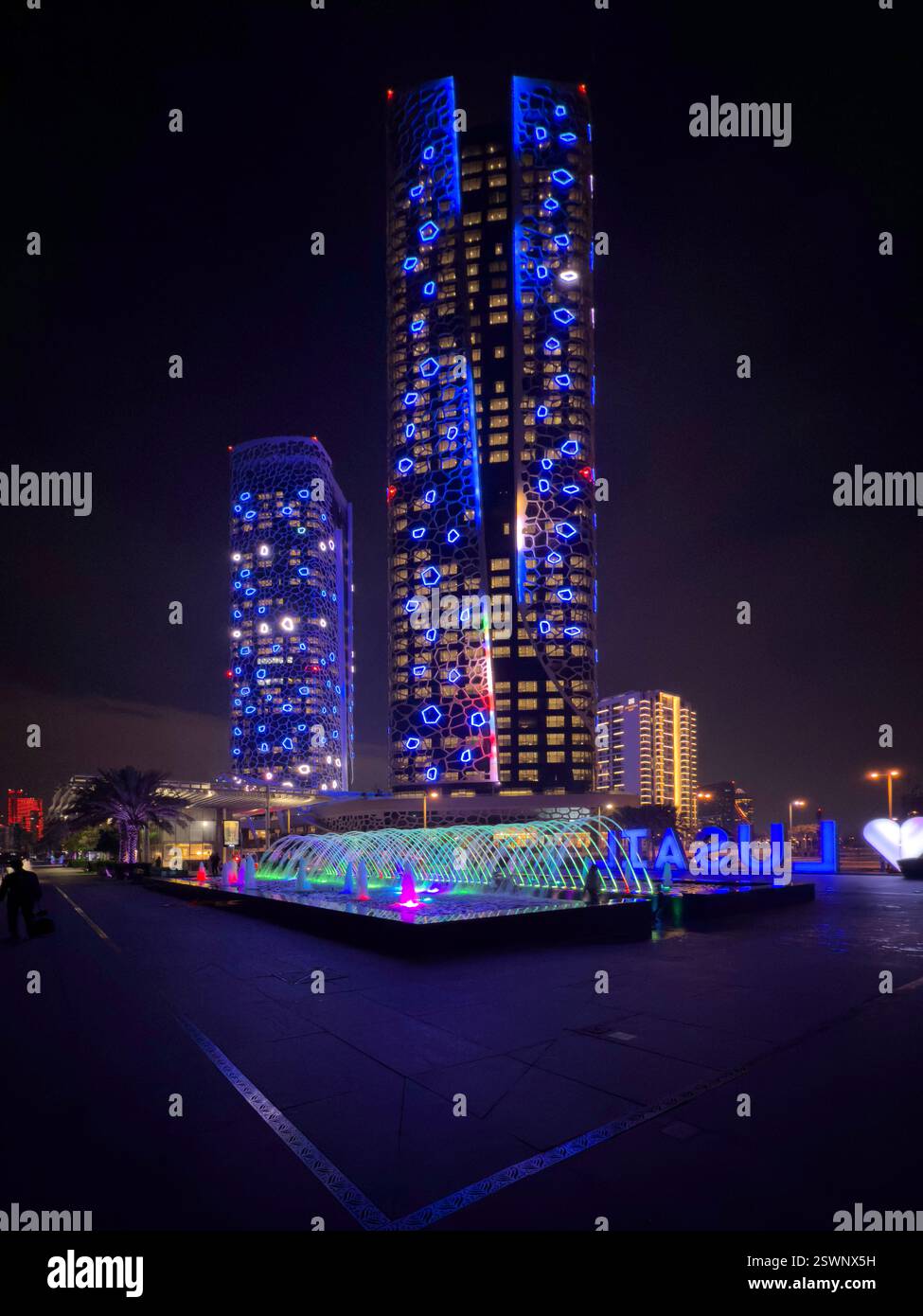 Lusail Marina, Doha - February 20, 2025: Rosewood Doha Marina District ...