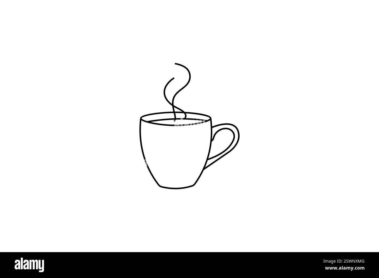 Two coffee cups lovers Stock Vector Images - Alamy