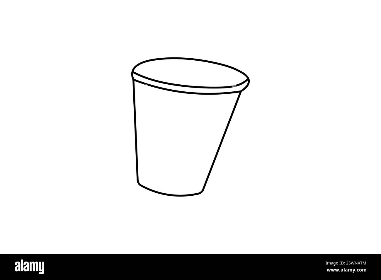 Continuous online drawing of Coffee Cup single line art design outline ...