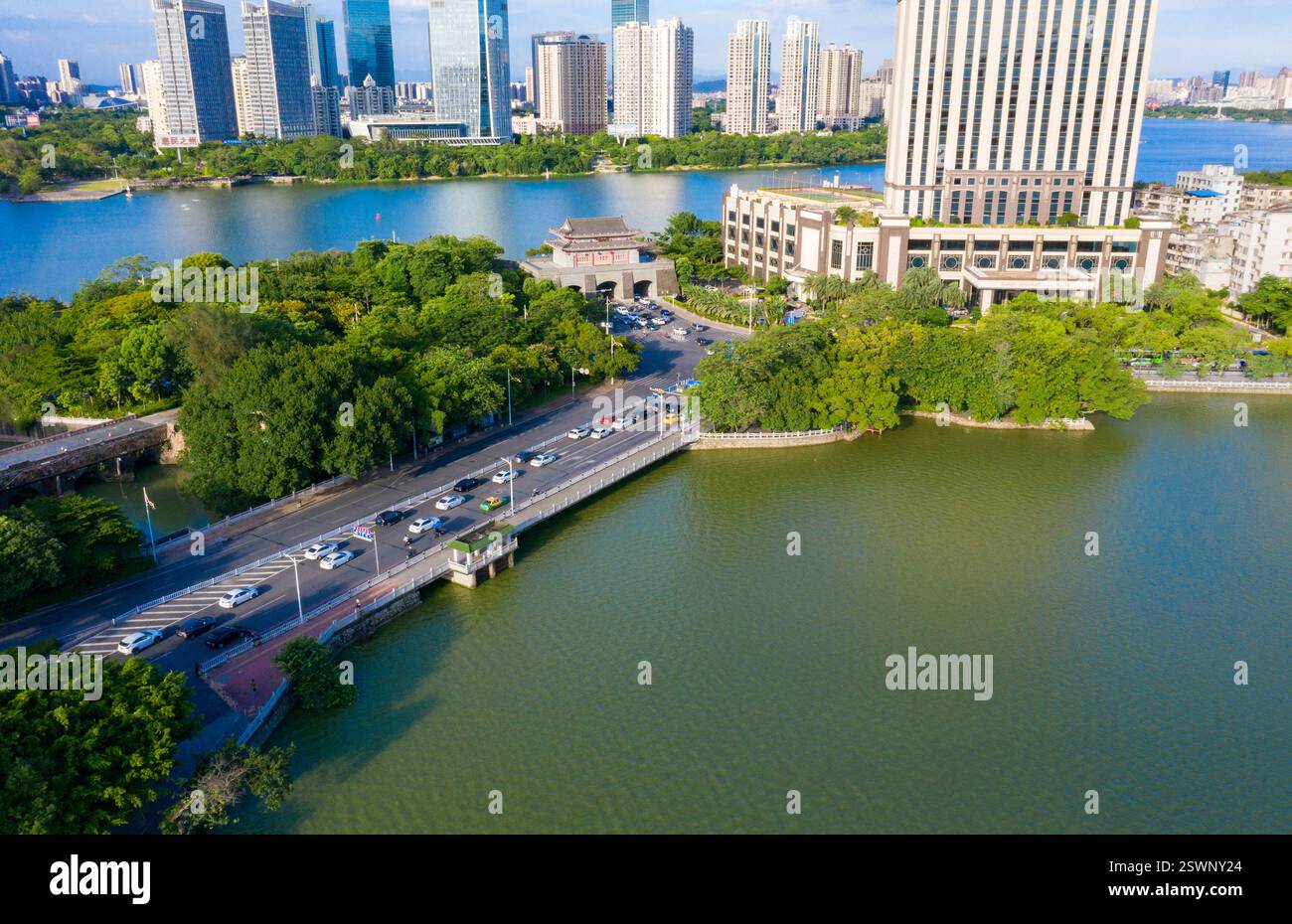 Urban Scenery of Huizhou City, Guangdong Province, China Stock Photo ...
