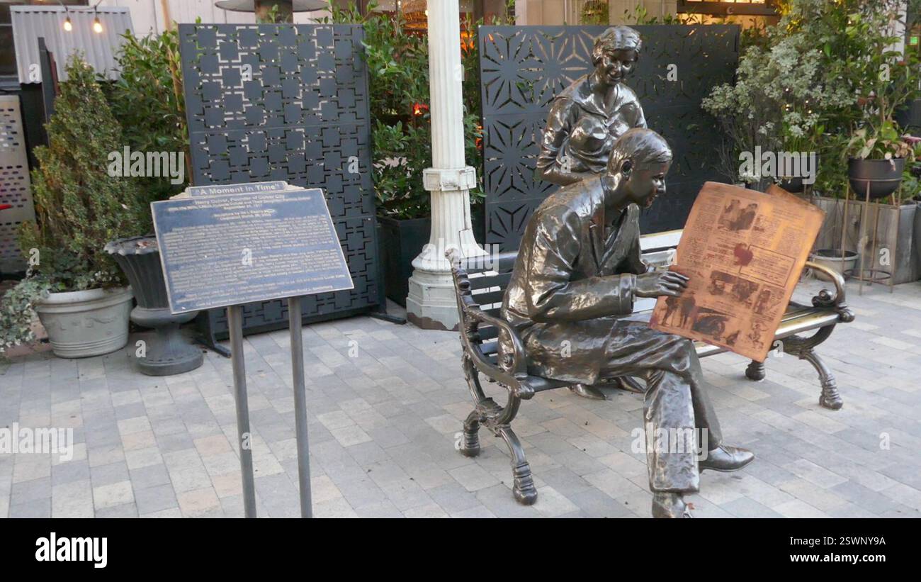 Culver City, California, USA 20th February 2025 Founder of Culver City ...