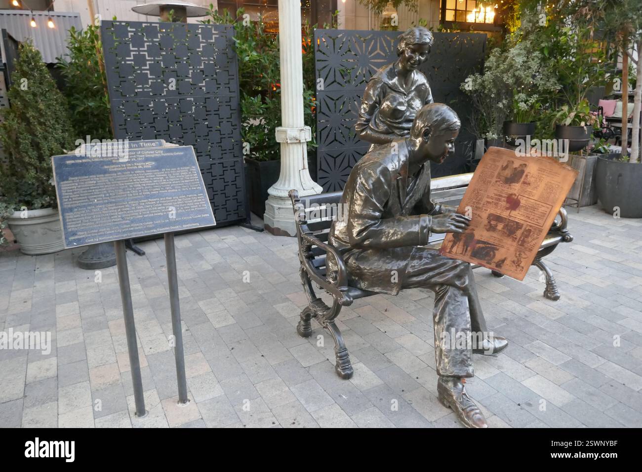 Culver City, California, USA 20th February 2025 Founder of Culver City ...