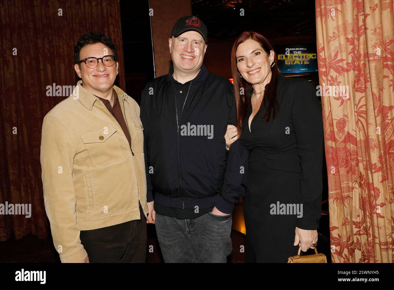 February 21, 2025, Los Angeles, California, USA: Anthony Russo, Kevin ...