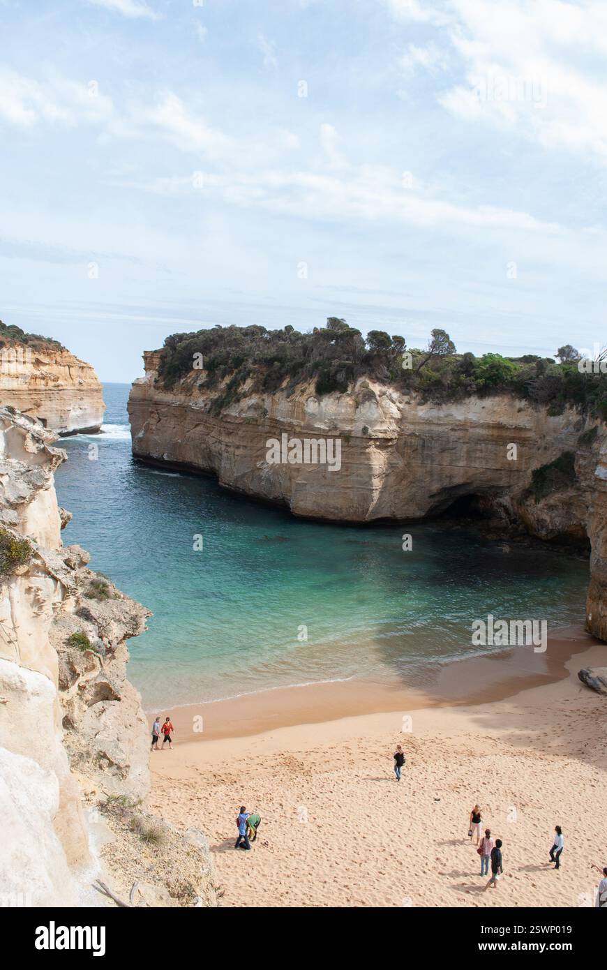 coastline of the Great Ocean Road Stock Photo - Alamy