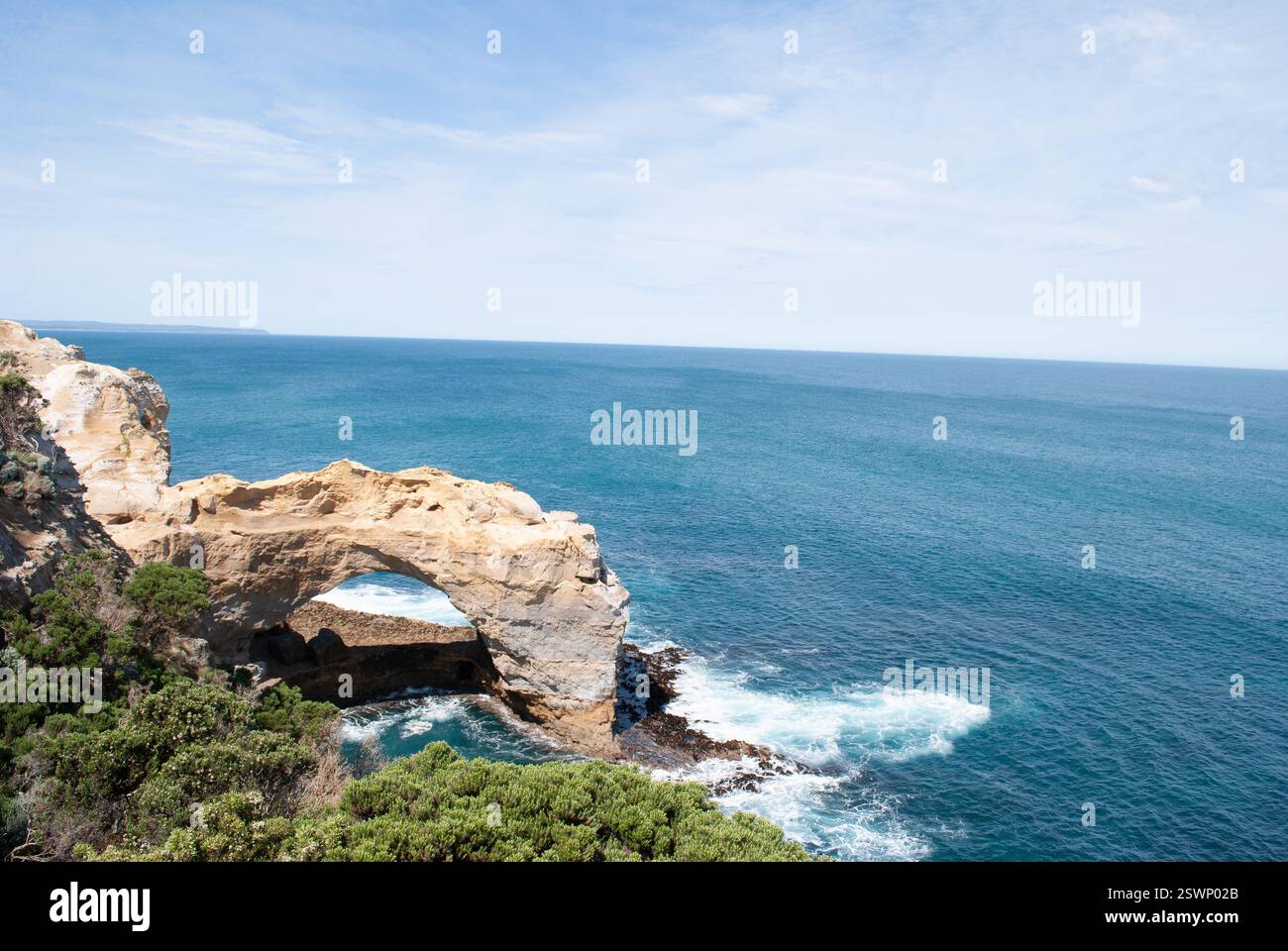 coastline of the Great Ocean Road Stock Photo - Alamy