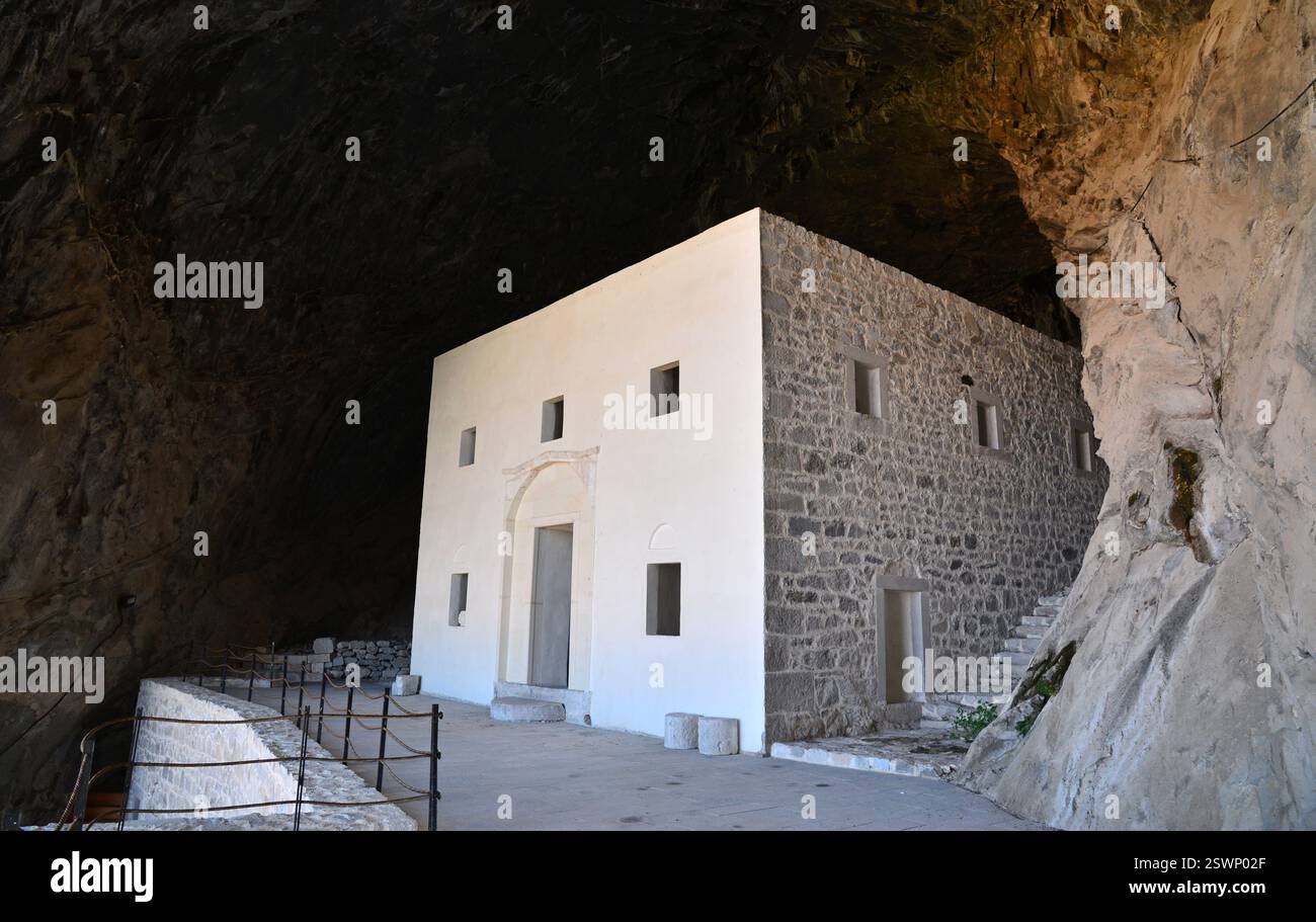 Located in Sebinkarahisar, Turkey, the Monastery of the Virgin Mary was ...