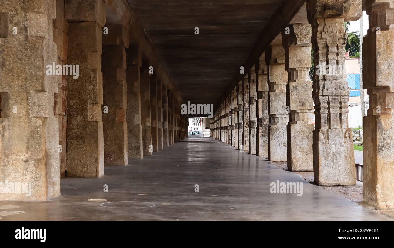 Beautifully Carved Outer Mandapa of Shri Cheluvanarayana Swamy Temple ...