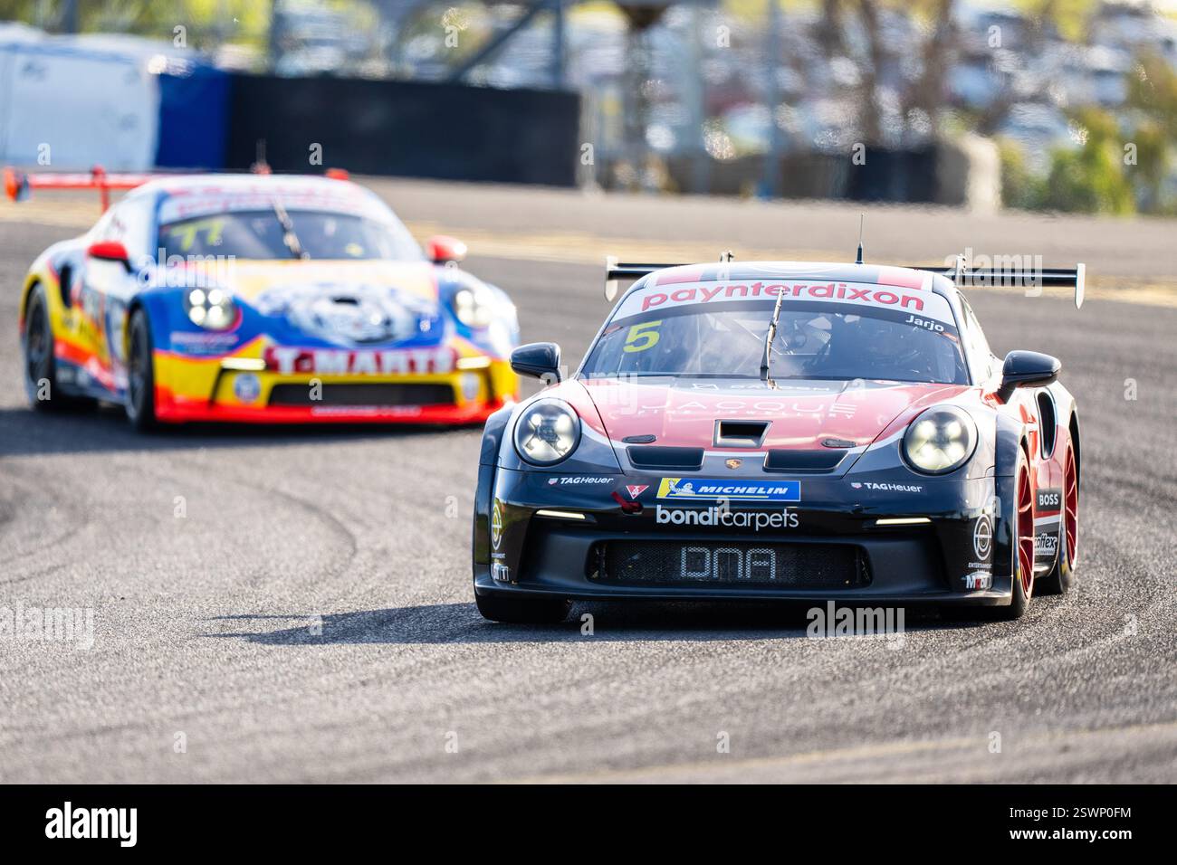 Sydney, Australia. 22nd Feb 2025. The #5 Jacque Fine Jewellery Porsche ...