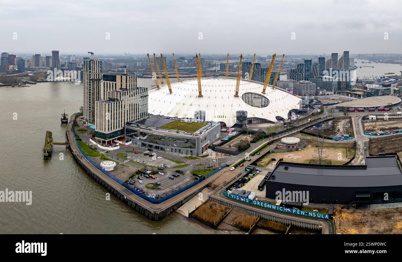 O2 Arena, Greenwich, London, England, UK Stock Photo - Alamy