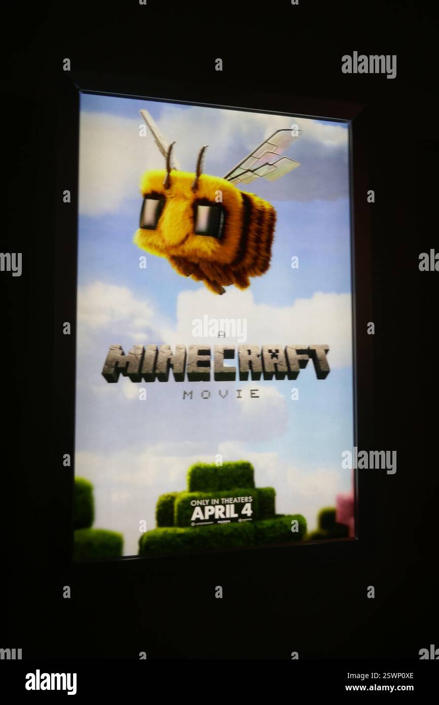 Minecraft movie hi-res stock photography and images - Alamy