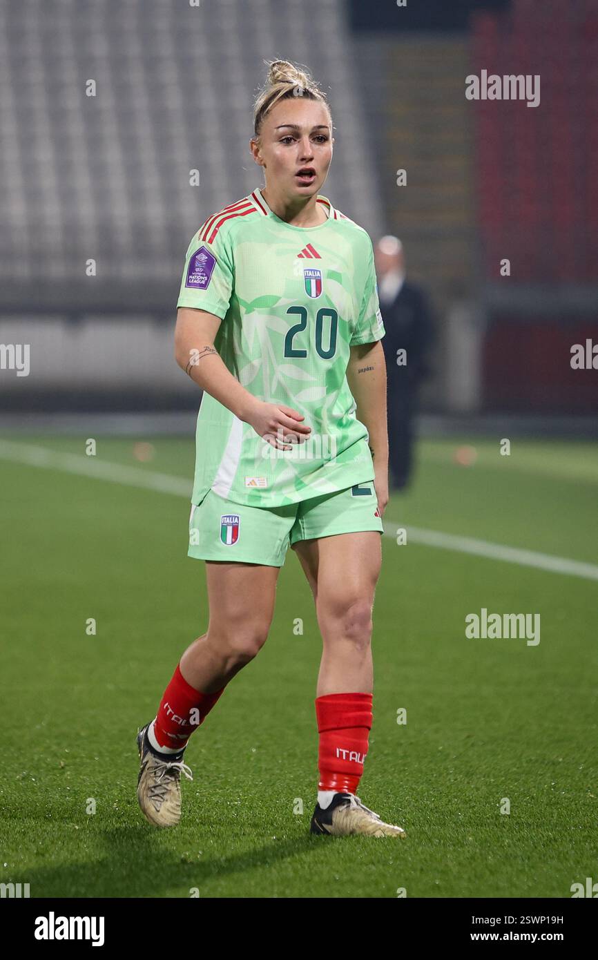 Giada Greggi (Italy) during the match between Italy and Wales for UEFA ...