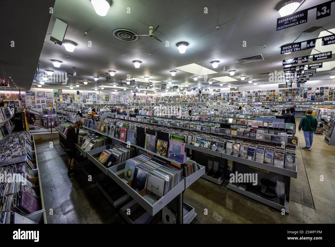 Amoeba Music store in Haight Street, centre of 1960s hippie ...