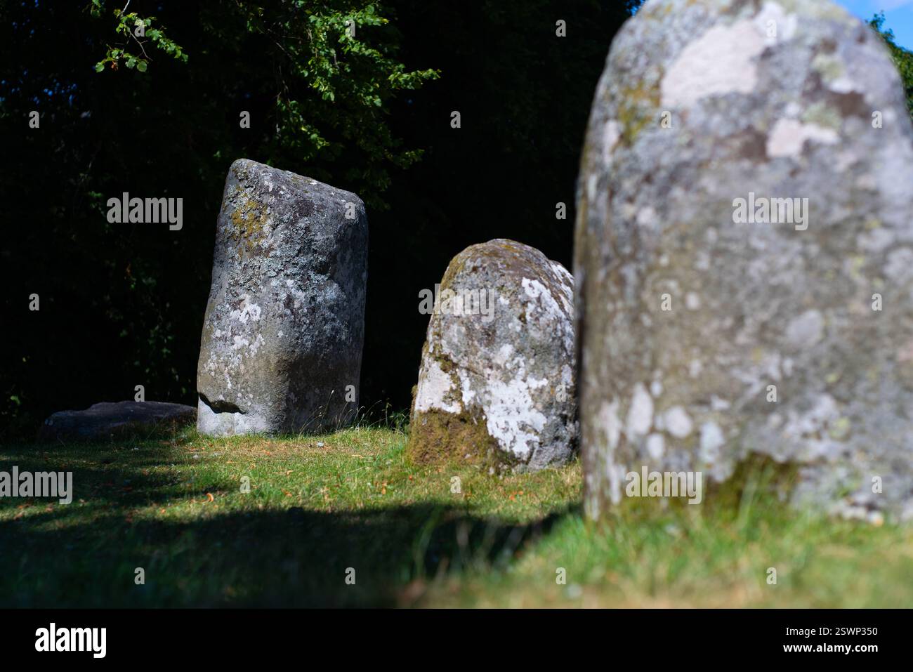 Prehistoric Stone Circle of Croft Moraig near Aberfeldy, Perthshire ...