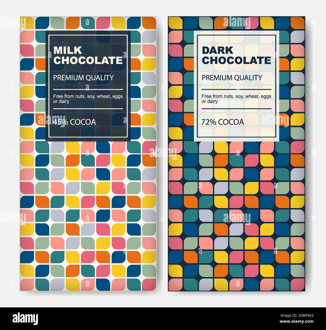 Packaging design of chocolate bars. The original finest chocolate ...