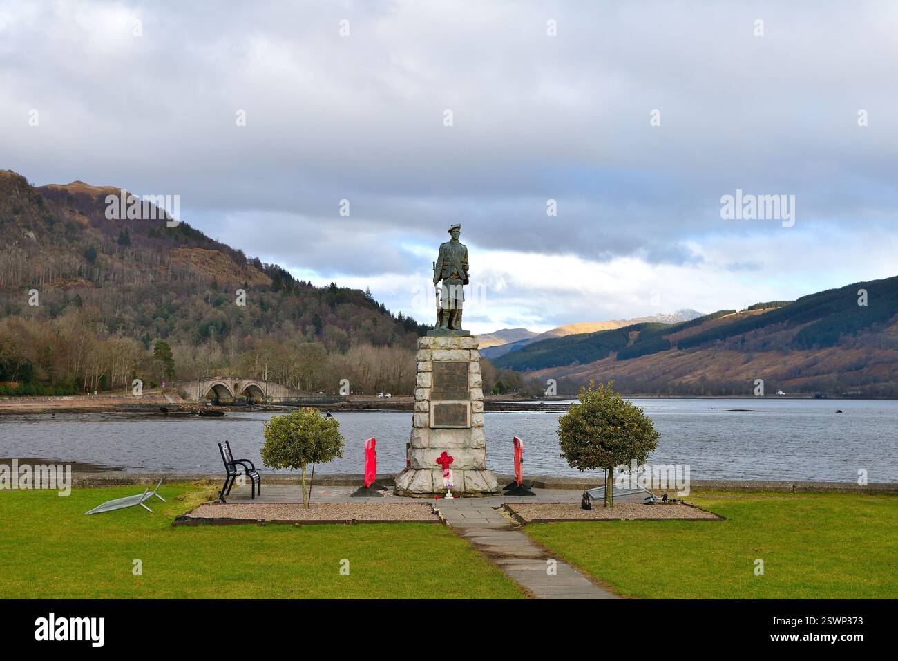 Inveraray and Inveraray Jail Stock Photo - Alamy