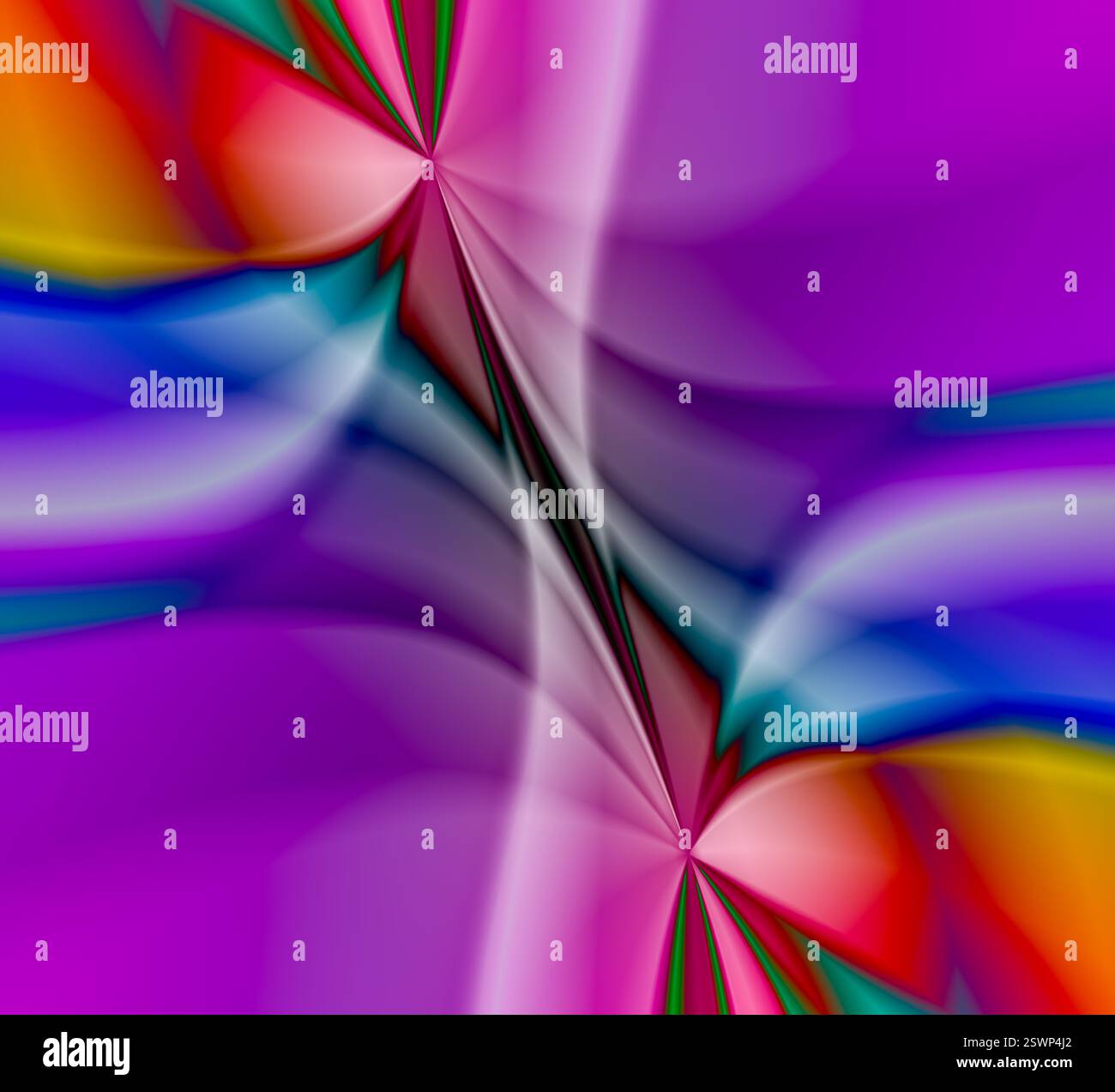 abstract wave fluid artistic image. fluent ribbon, petal shapes ...