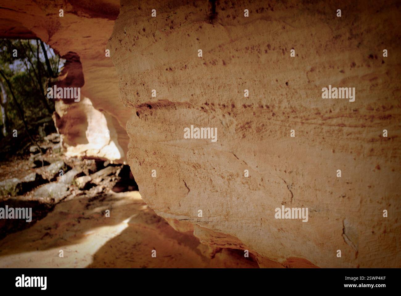 Large sandstone cave hi-res stock photography and images - Alamy