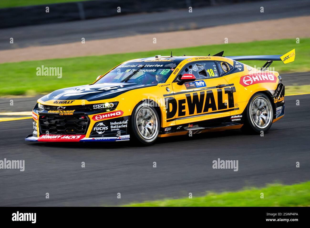 Sydney, Australia. 22nd Feb 2025. The #18 Dewalt Racing Chev Camaro ZL1 ...