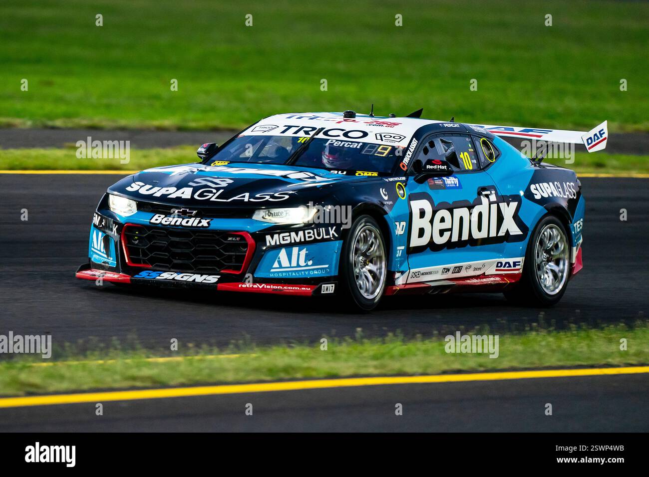 Sydney, Australia. 22nd Feb 2025. The #10 Bendix Racing Chev Camaro ZL1 ...