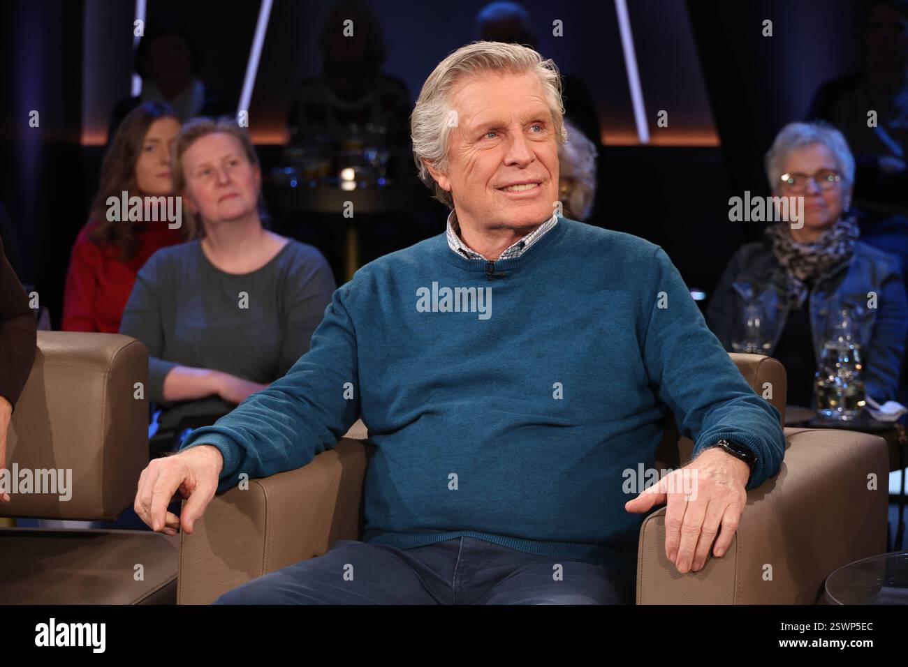 Sigmar Solbach zu Gast in der NDR Talk Show, Fototermin am 19.2.2025 vor der Aufzeichnung im ...