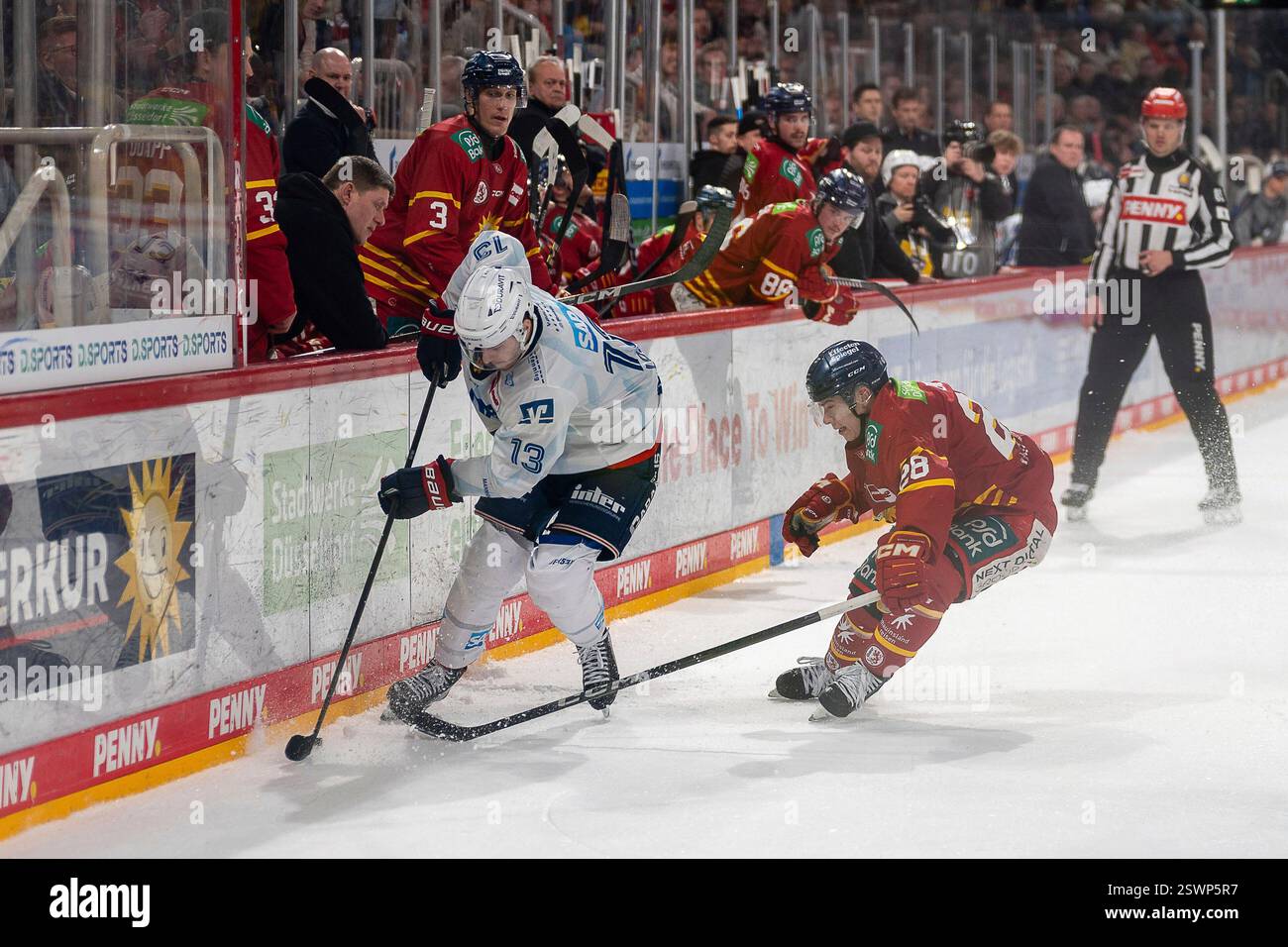 21.02.2025, Eishockey: Penny DEL, Saison 2024/2025, 47. Spieltag ...