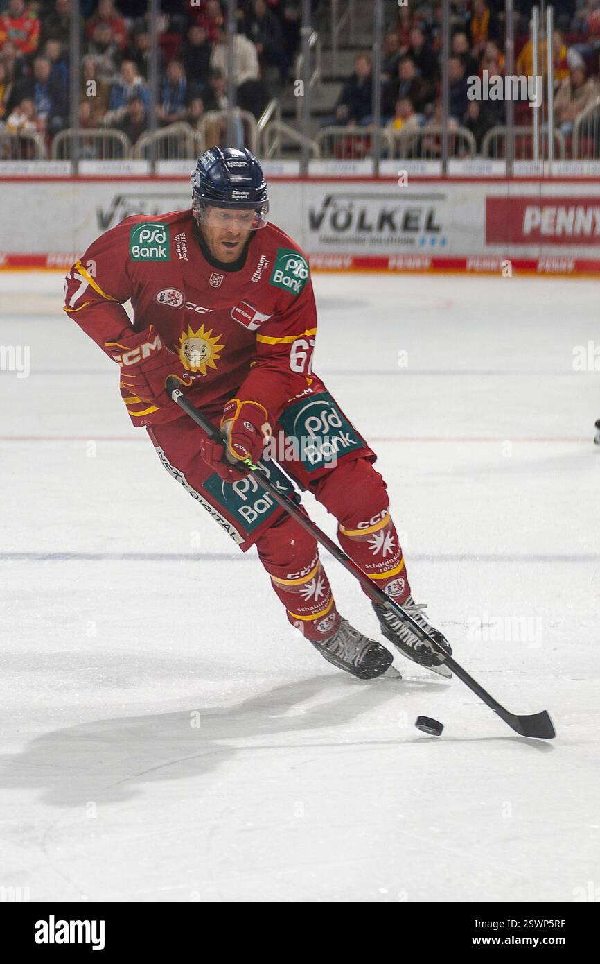 21.02.2025, Eishockey: Penny DEL, Saison 2024/2025, 47. Spieltag ...