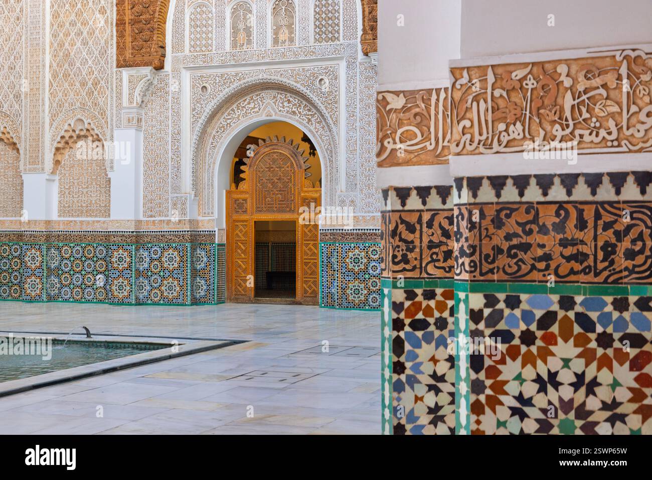 Madrasa Ben Youssef is a 16th-century koran school in Marrakesh with ...
