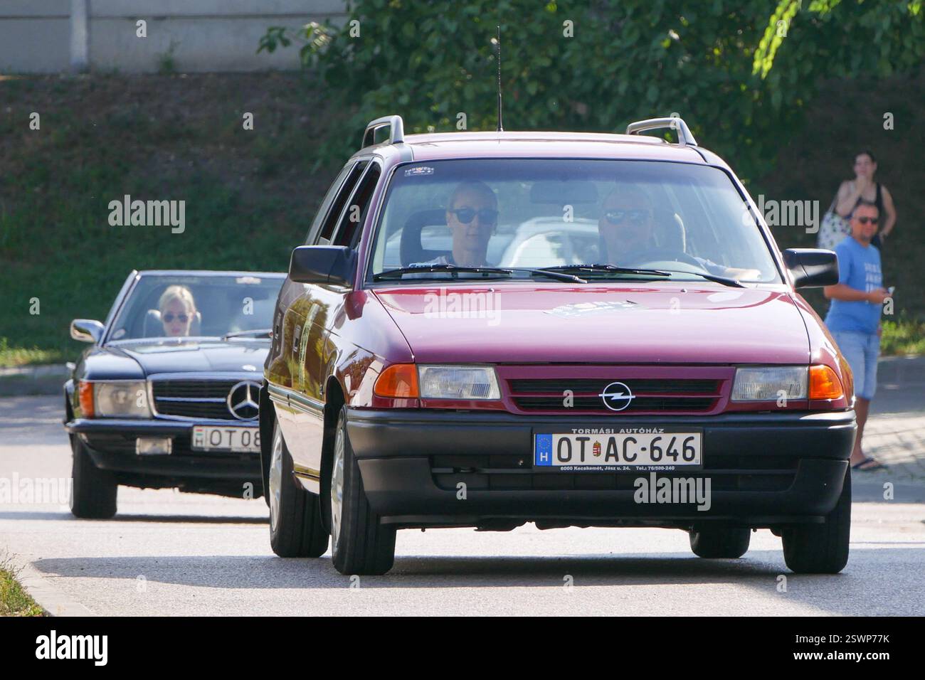 Opel Astra F Caravan Stock Photo - Alamy