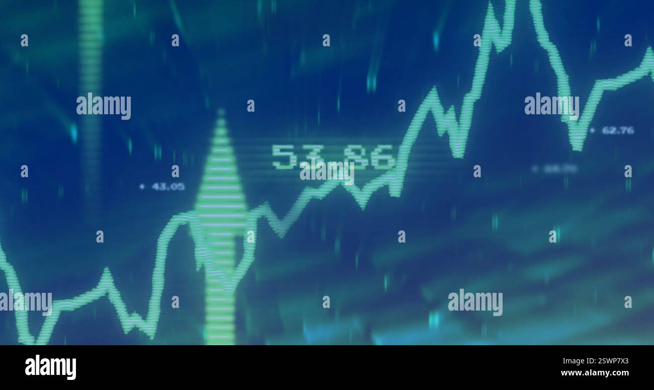Animated financial growth chart upward hi-res stock photography and images - Alamy