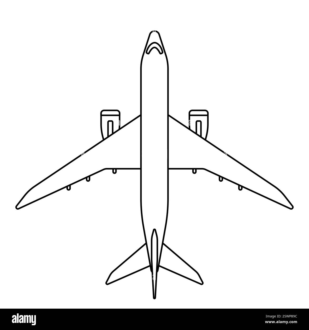 Twin engine passenger Black and White Stock Photos & Images - Alamy