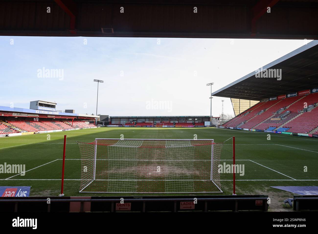 A general view of the ground during the Sky Bet League 2 match between ...